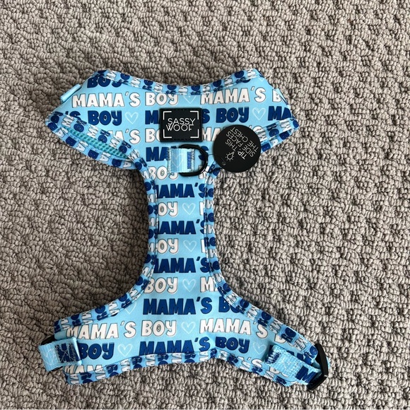 Sassy Woof | Dog | Sassy Woof Adjustable Dog Harness Mamas Boy | Poshmark